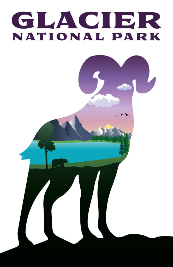 National Park Poster Project Process – Alyssa Amelio | Blog